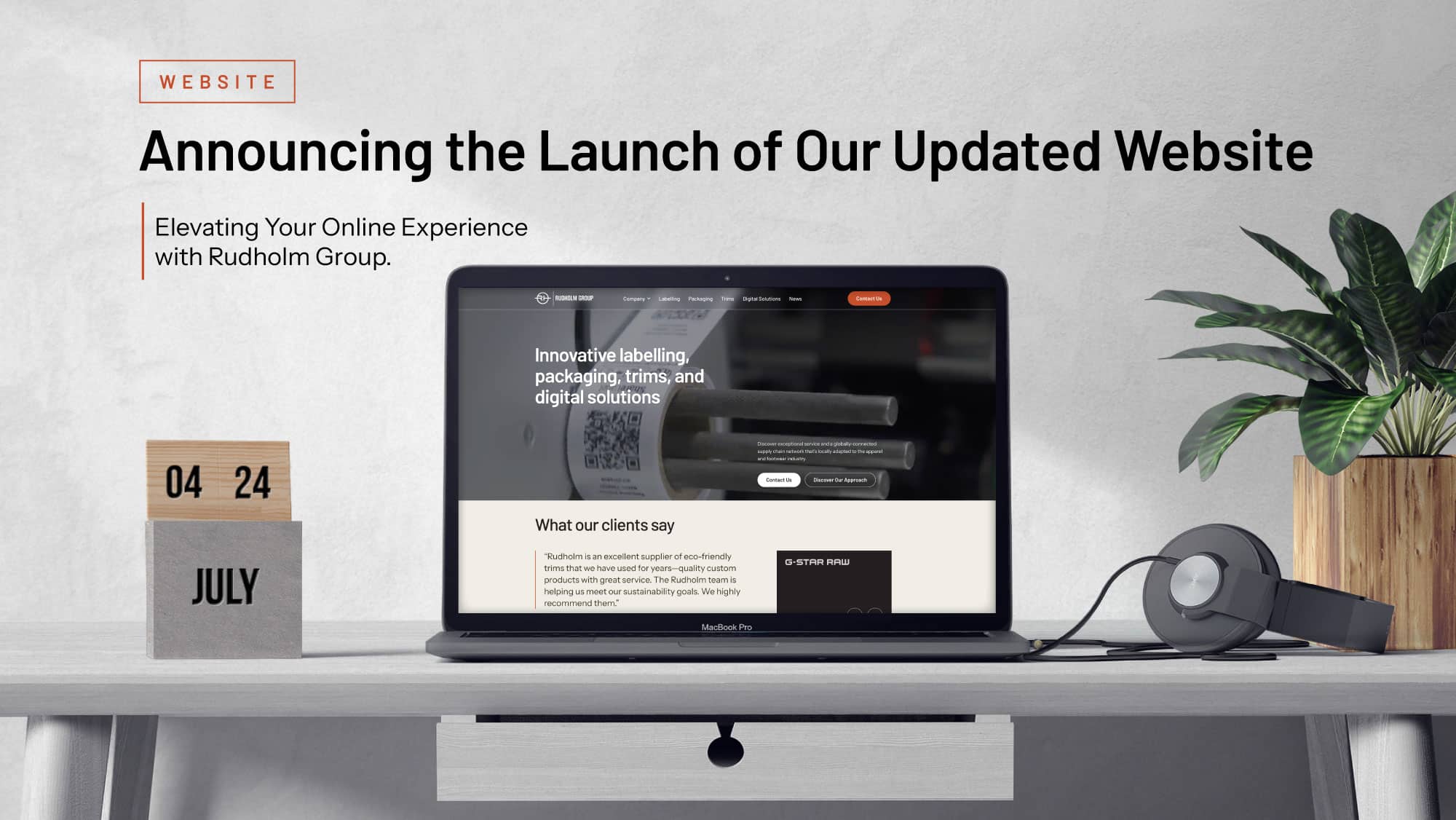 Announcing the Launch of Our Updated Website: Elevating Your Online Experience with Rudholm ...